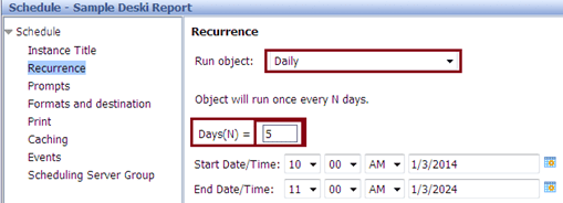 SAP BO XI 3.1 Reports Schedule Complete Overview | DWBI castle