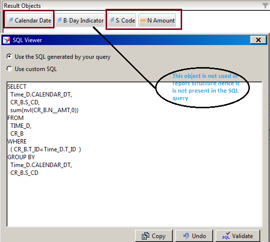 Query Stripping in BO reports | DWBI castle