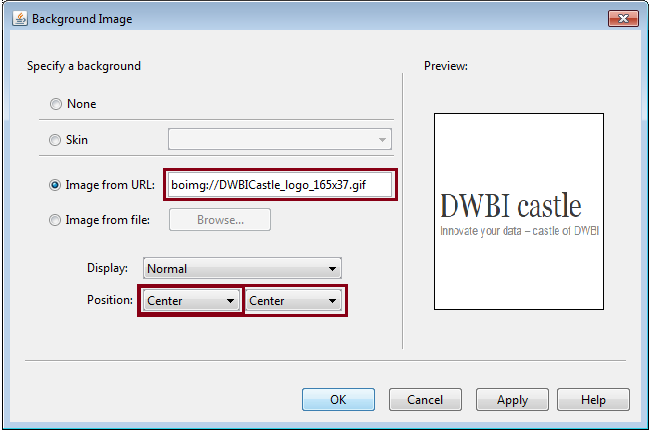 Dynamic Logo/image in BO webi report | DWBI castle