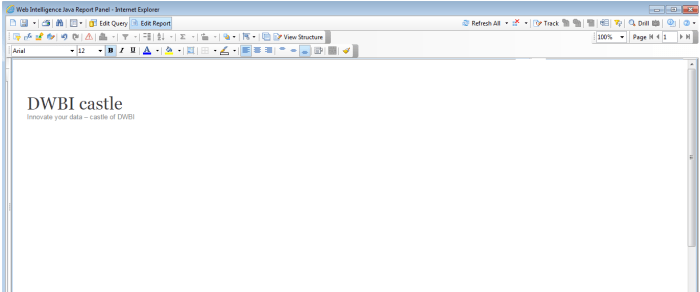Dynamic Logo/image in BO webi report | DWBI castle