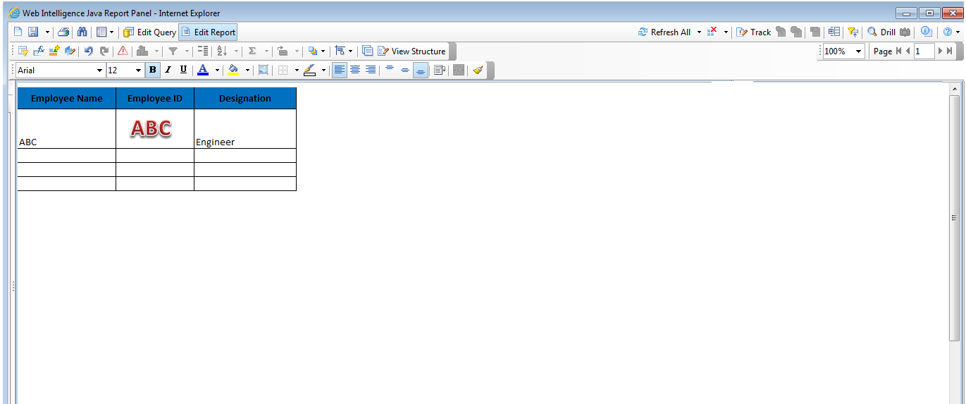 Dynamic Logo/image in BO webi report | DWBI castle
