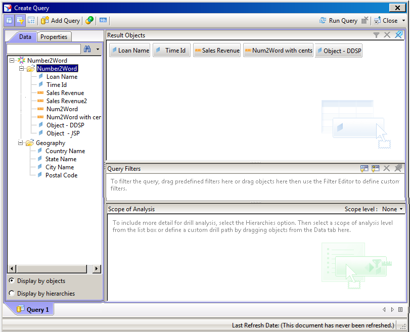 Scope of Analysis objects are disappearing issue in Webi report | DWBI ...