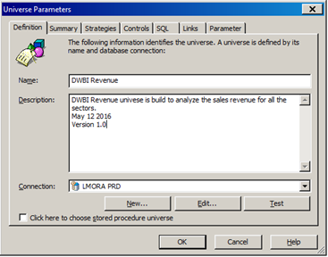 How to create Business Objects Universe in universe Designer? | DWBI castle
