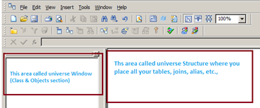 How to create Business Objects Universe in universe Designer? | DWBI castle